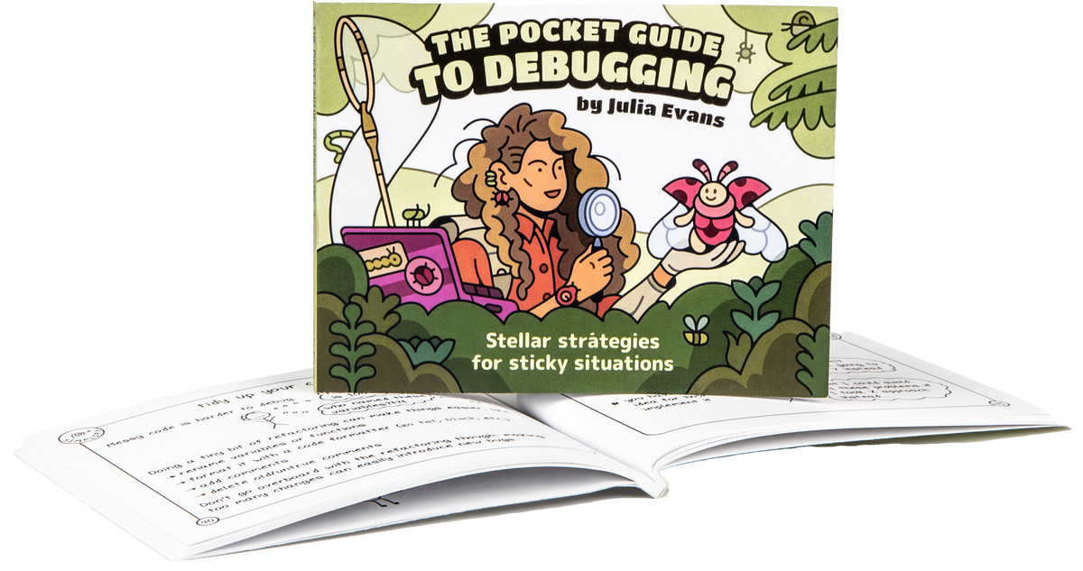 The Pocket Guide To Debugging Wizard Zines